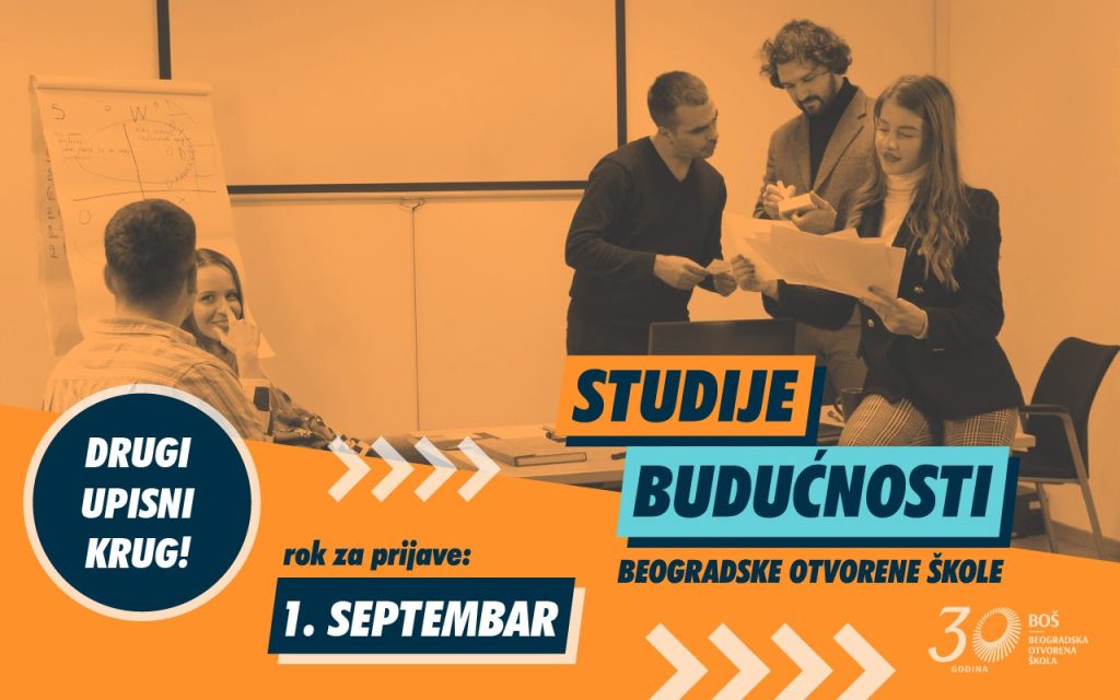 Resurs Centar | Otvoren drugi upisni krug za obrazovni program Studije budućnosti